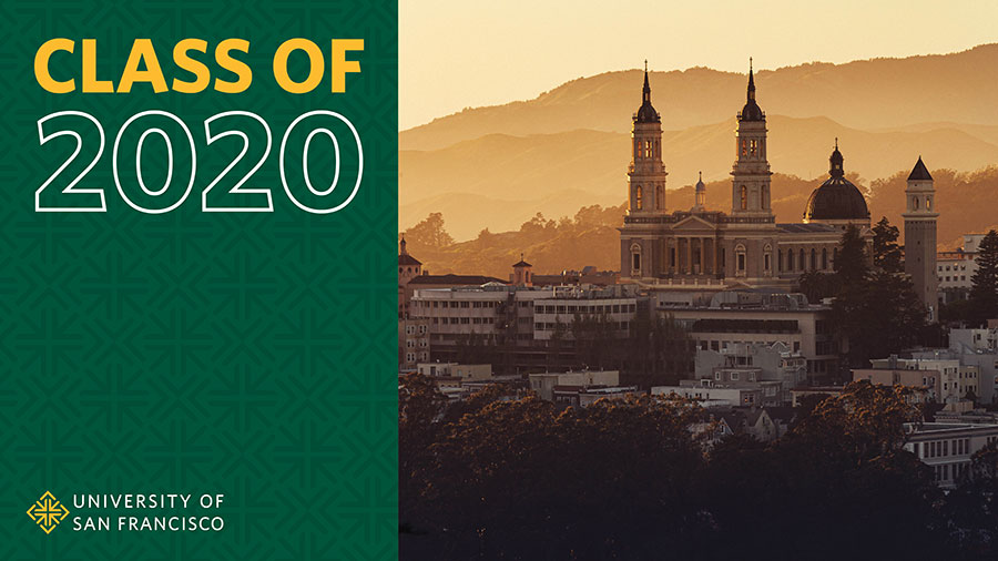 Grad Center - Commencement - Virtual Toolkit - Zoom Backgrounds | myUSF