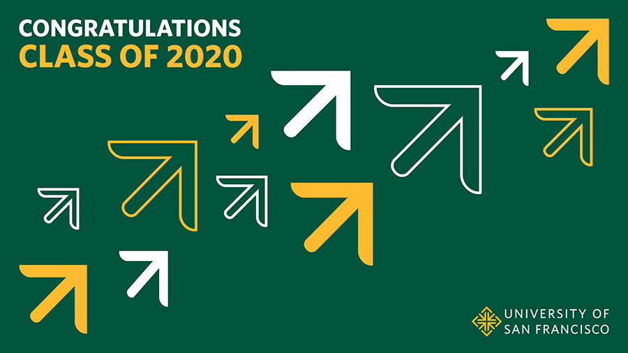 Grad Center - Commencement - Virtual Toolkit - Zoom Backgrounds | myUSF